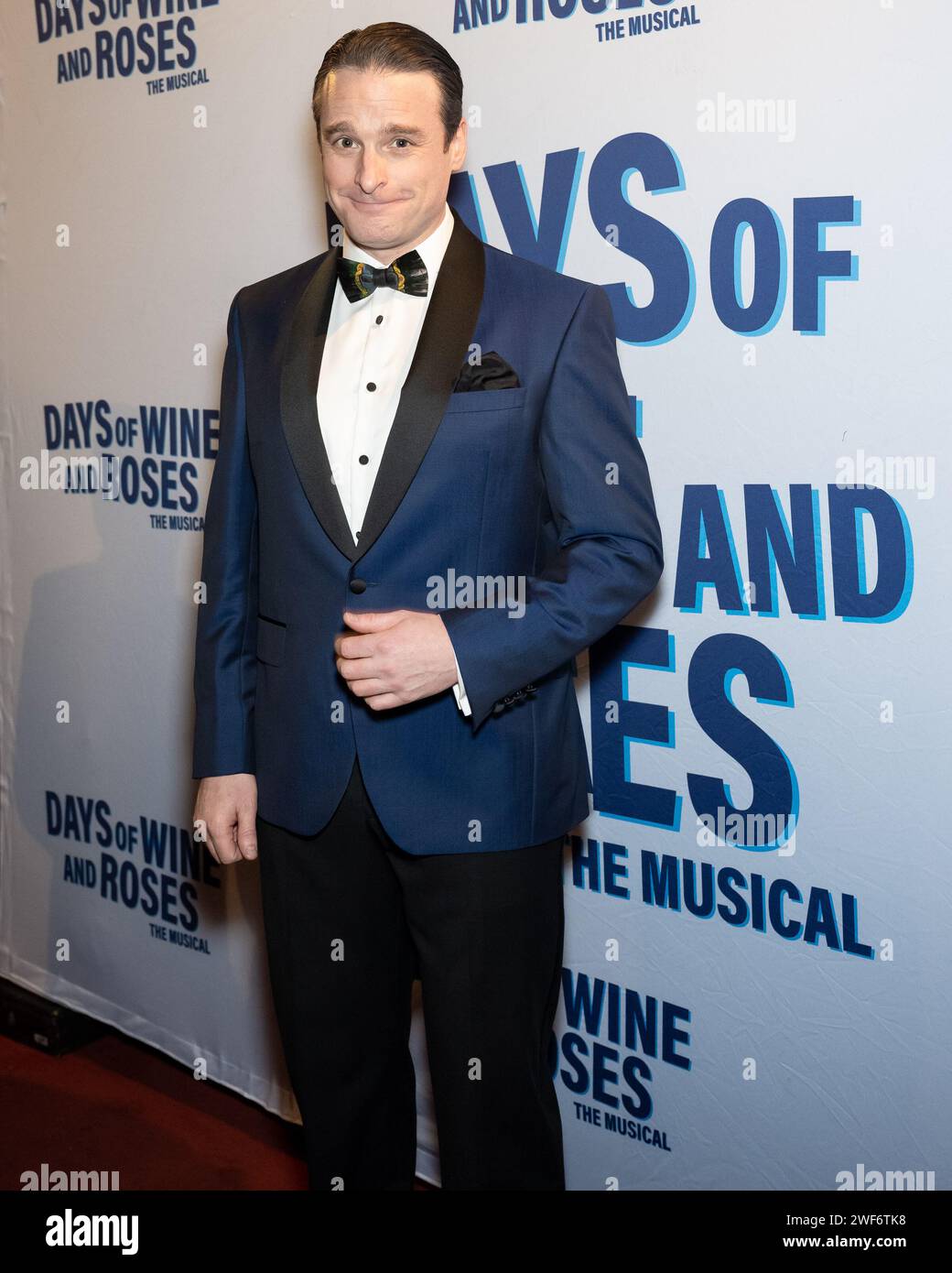 New York, USA. 28th Jan, 2024. Bill English attends the Broadway ...