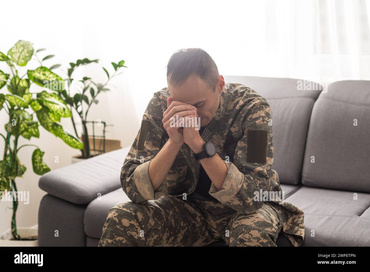 British army soldier ptsd hi-res stock photography and images - Alamy