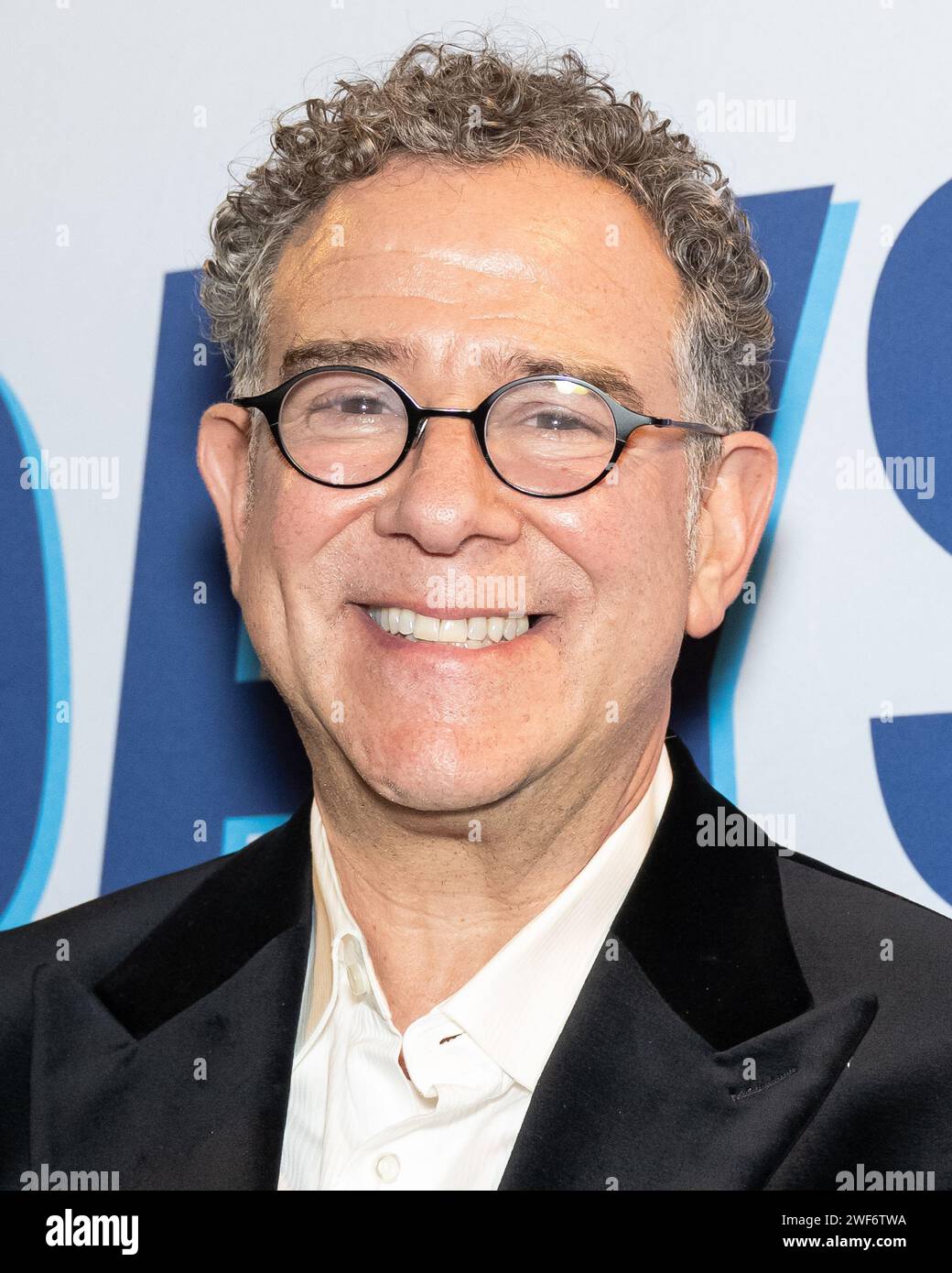 New York, USA. 28th Jan, 2024. Michael Greif attends the Broadway ...