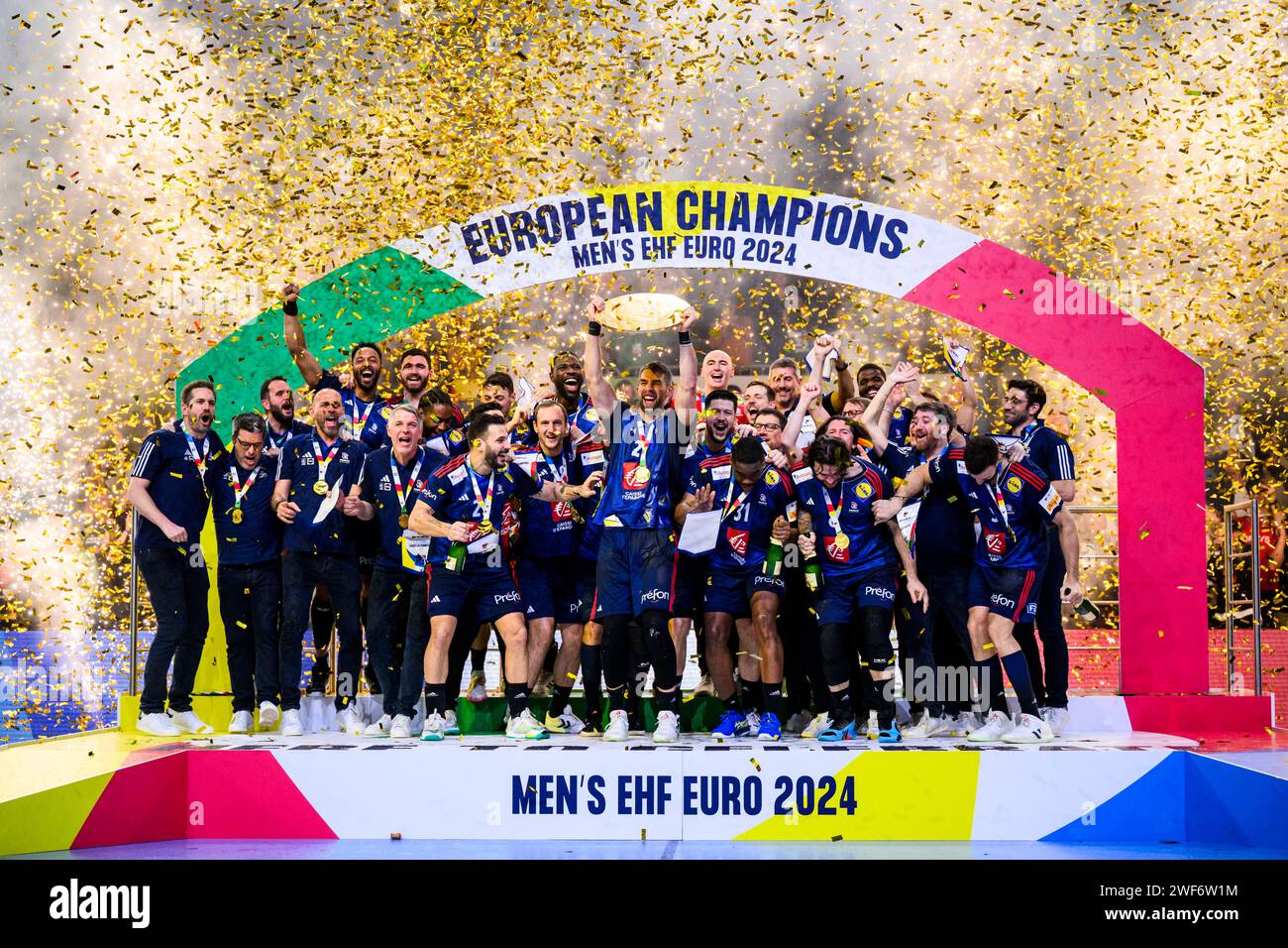 Cologne, Germany. 28th Jan, 2024. Handball: European Championship ...