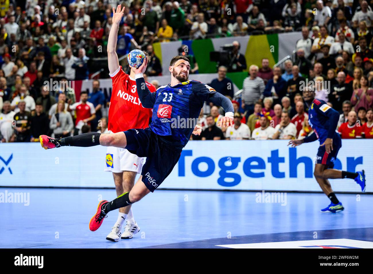Cologne, Germany. 28th Jan, 2024. Handball: European Championship ...