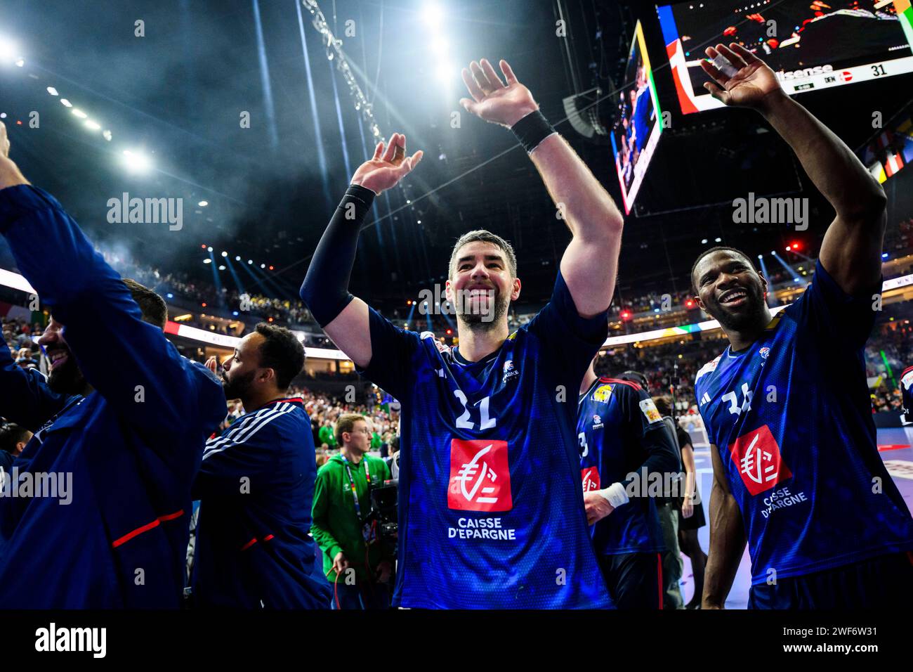 Cologne, Germany. 28th Jan, 2024. Handball: European Championship ...