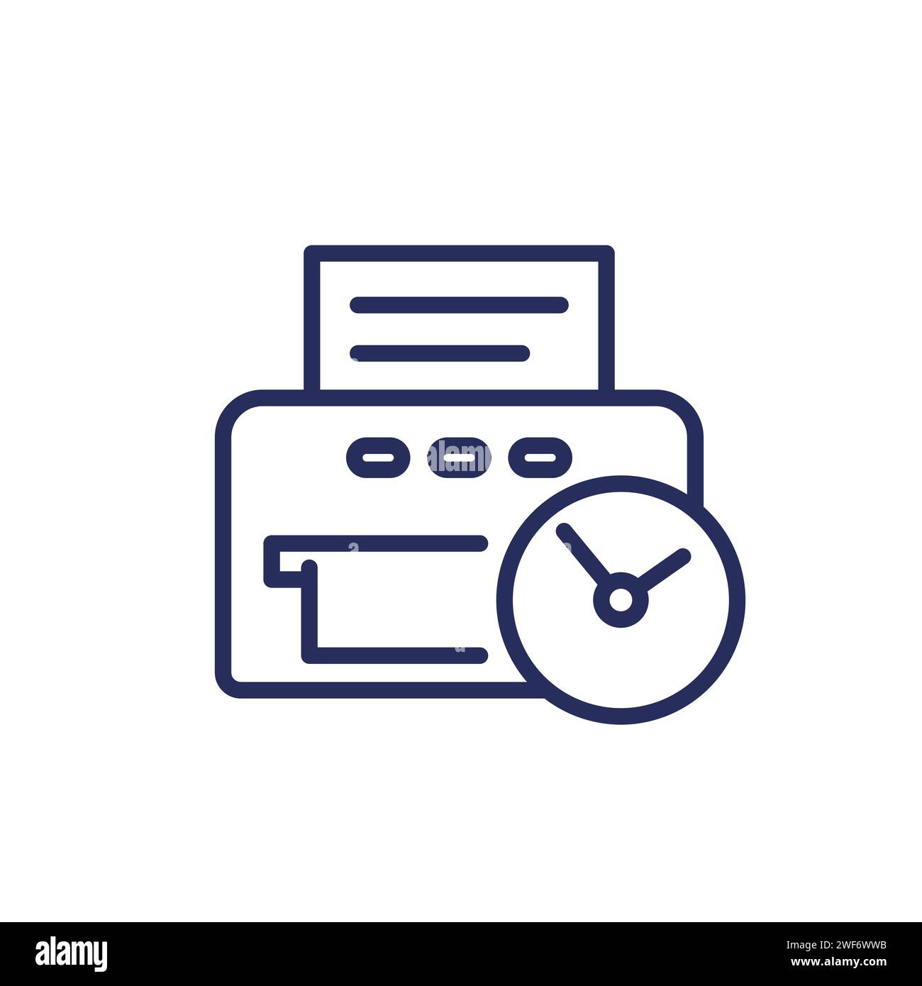 Period printing Stock Vector Images - Alamy