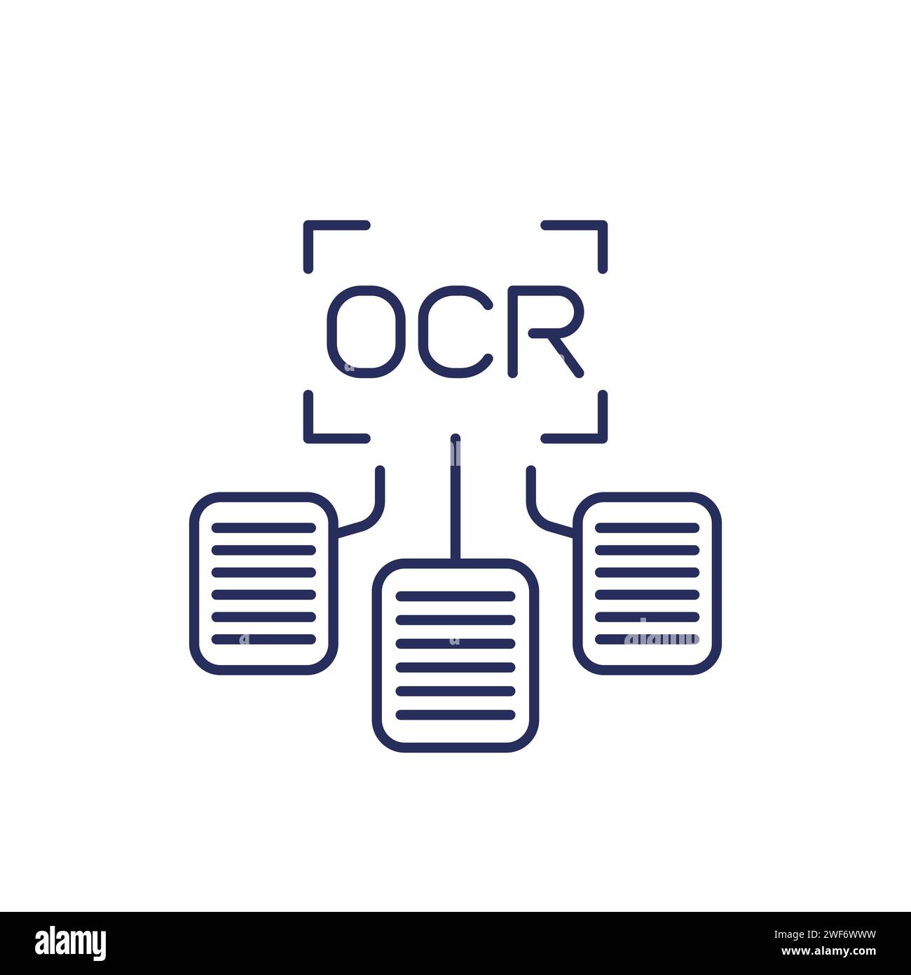 OCR line icon, Optical character recognition Stock Vector Image & Art ... OCR line icon, Optical character recognition Stock Vector Image & Art ...