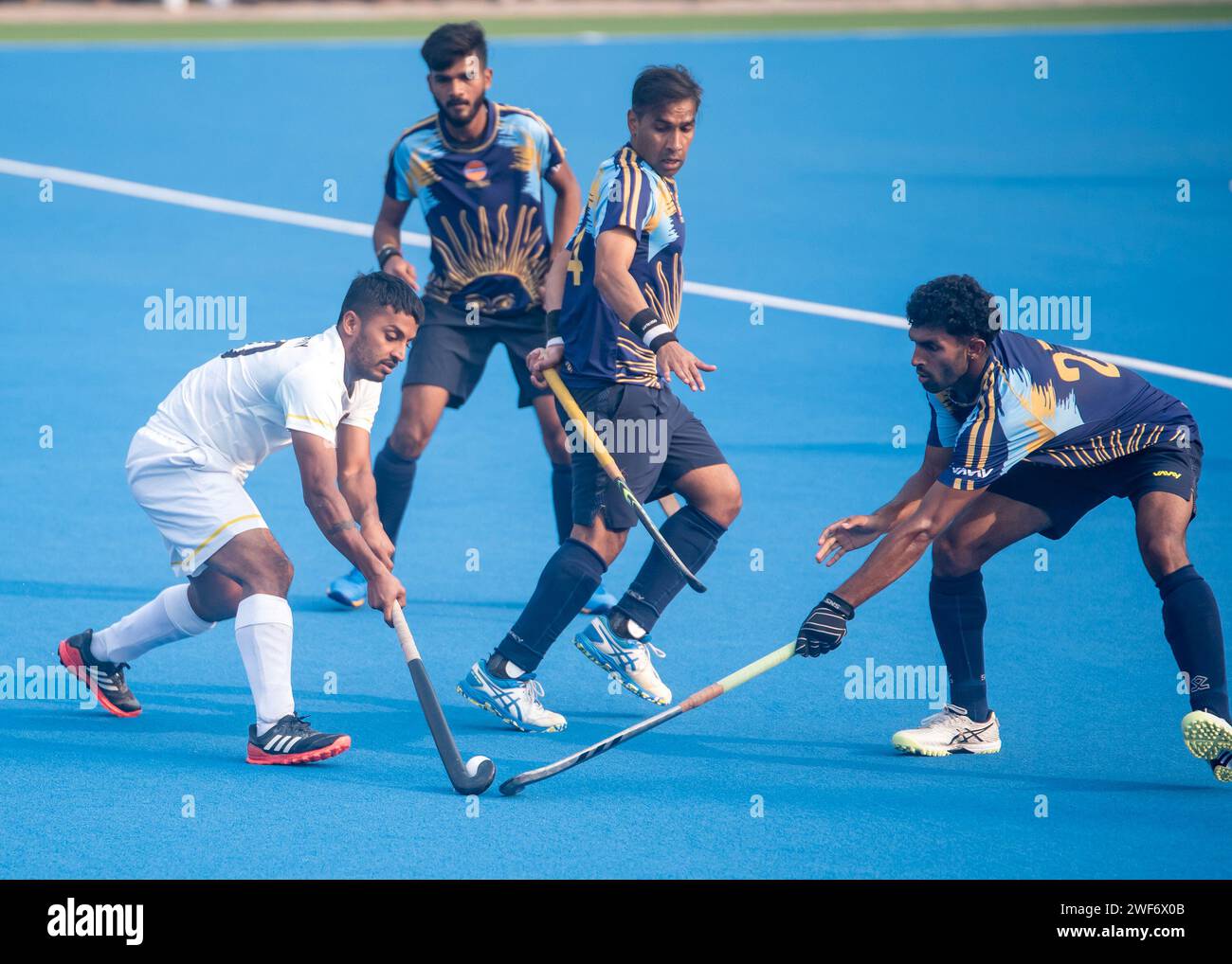 January 28, 2024, Kolkata, India: Indian navy wins the 125th edition of ...