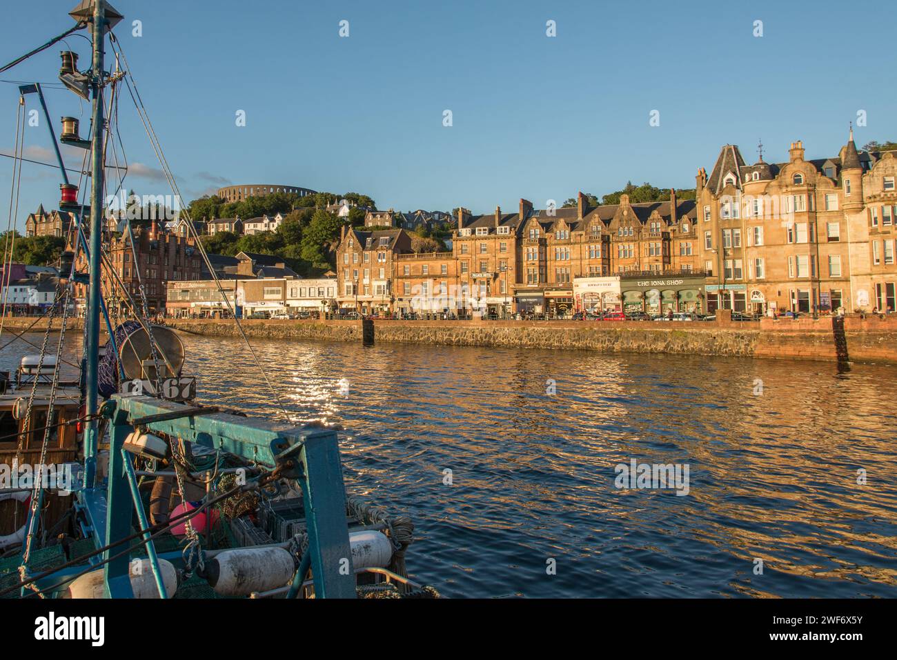 Oban, the ancient port of Scottish land Stock Photo - Alamy