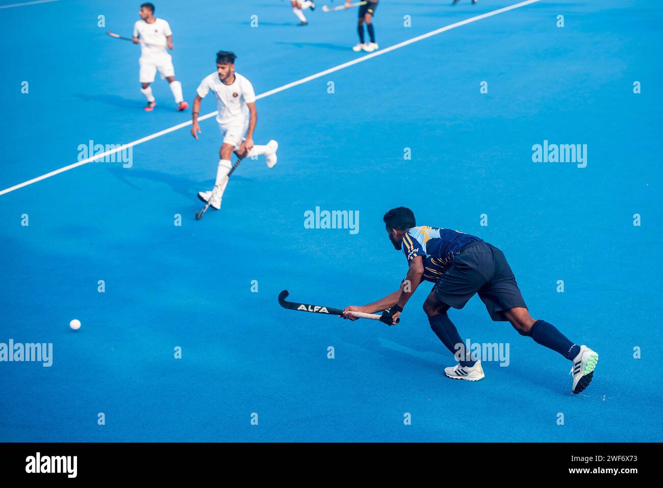 January 28, 2024, Kolkata, India: Indian navy wins the 125th edition of ...