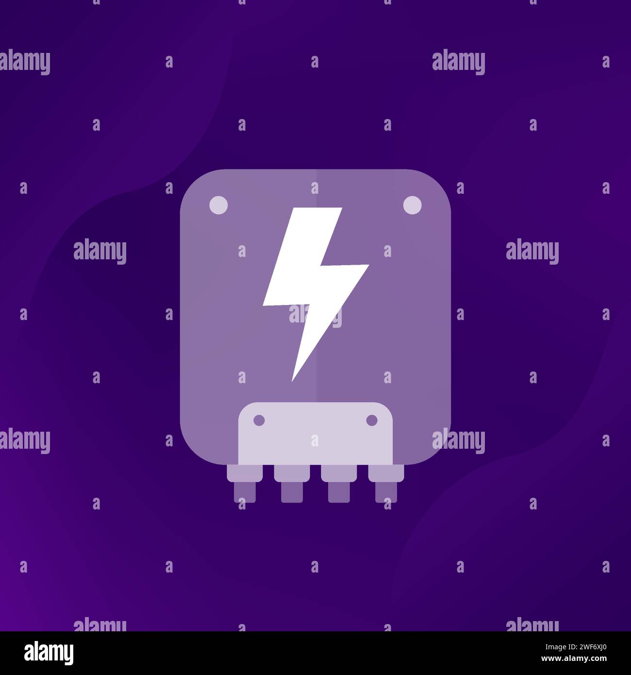 electric power control box vector icon Stock Vector Image & Art - Alamy