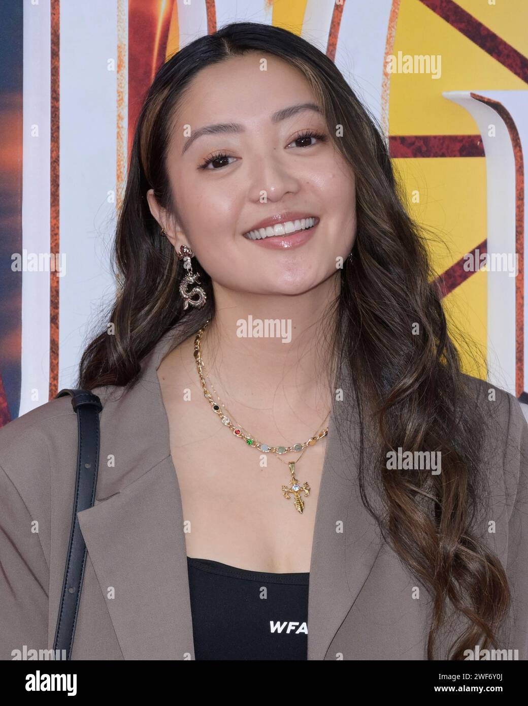 January 27, 2024, Hollywood, California, United States: Chelsea Zhang ...