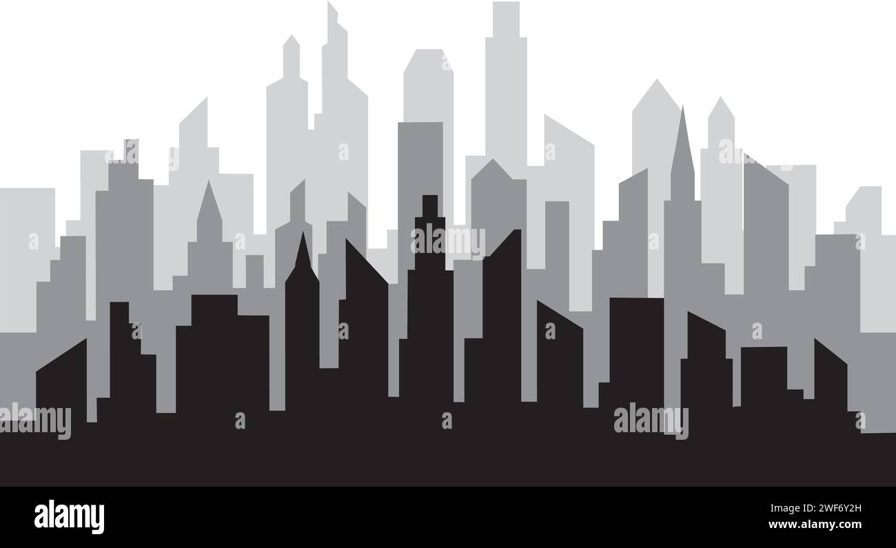 Backgound city Stock Vector Images - Alamy