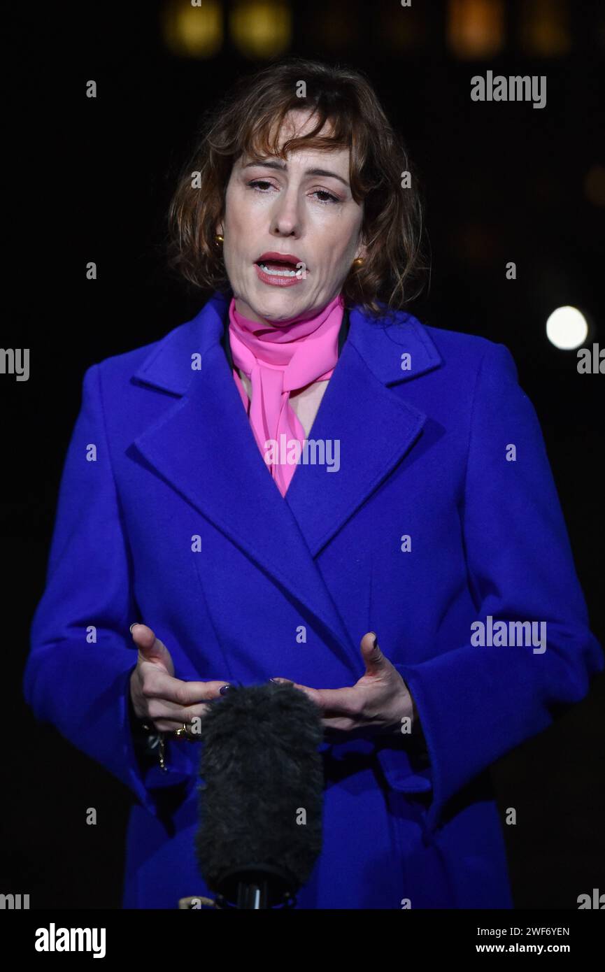 London, England, UK. 29th Jan, 2024. UK Health Secretary VICTORIA ...