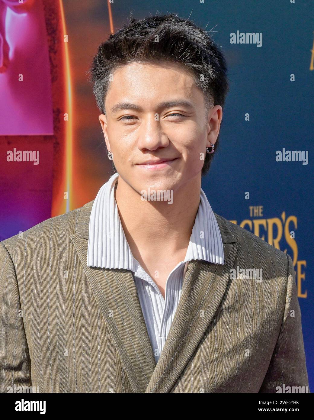 January 27, 2024, Hollywood, California, United States: Brandon Soo Hoo ...