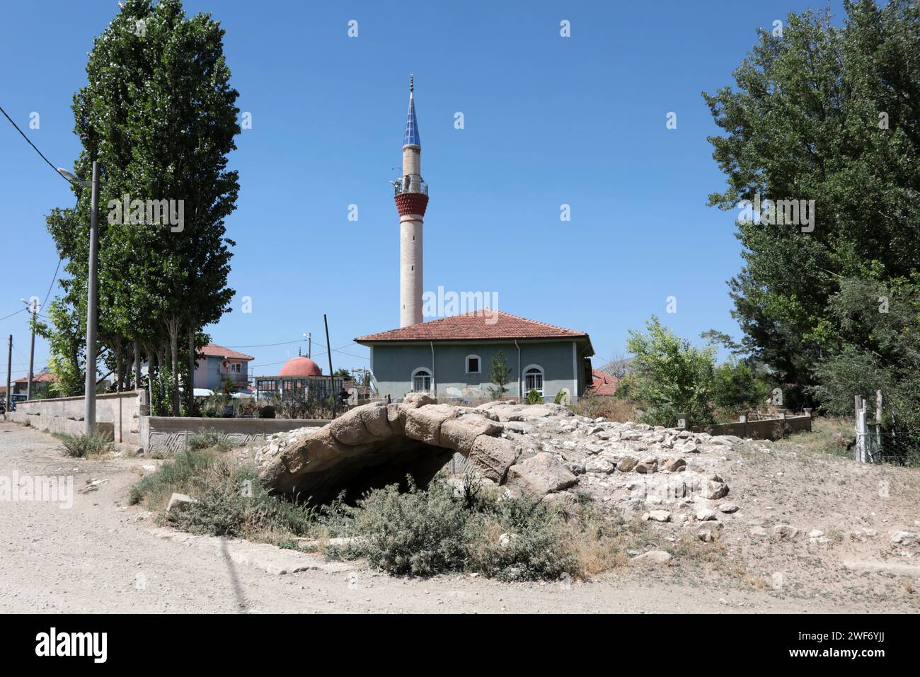 Altintas Village Yeni Mahalle Mosque was built during the Anatolian ...