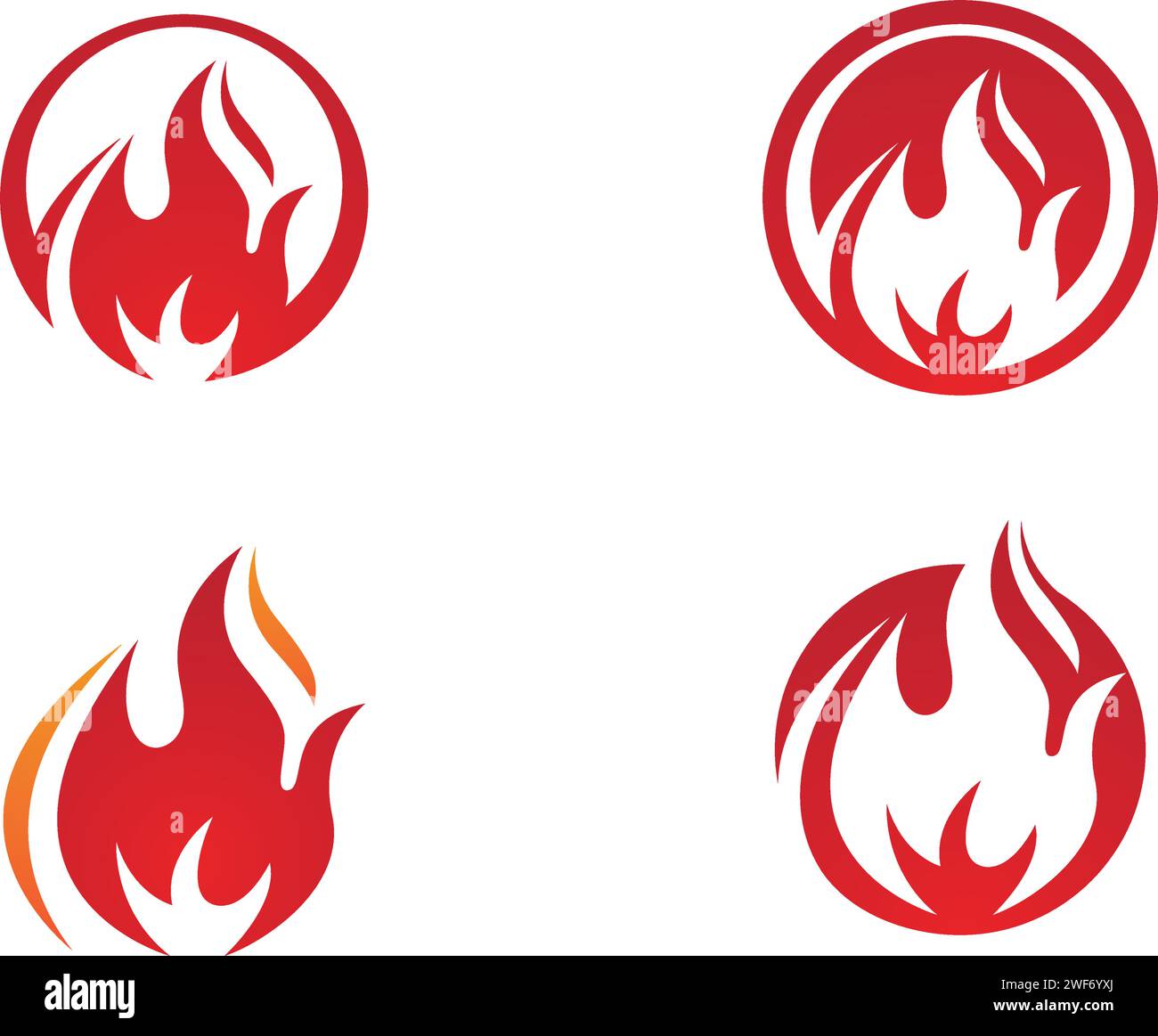 flame icon fire vector design template Stock Vector Image & Art - Alamy