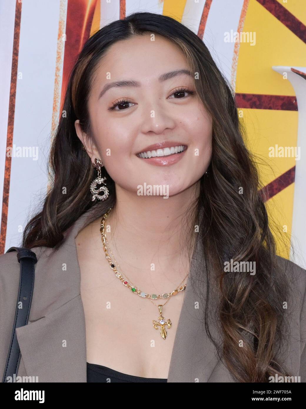 January 27, 2024, Hollywood, California, United States: Chelsea Zhang ...