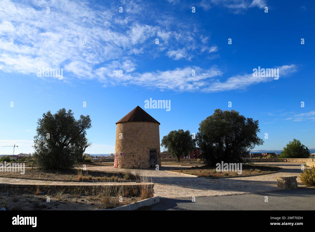 Santa Pola, Alicante, Spain- January 10, 2024: Lenticular clouds over ...