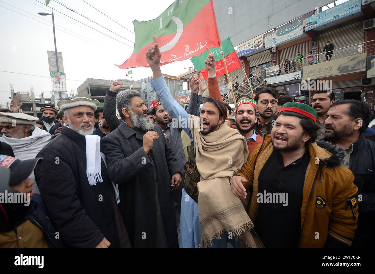 Peshawar, Peshawar, Pakistan. 29th Jan, 2024. PESHAWAR, PAKISTAN ...