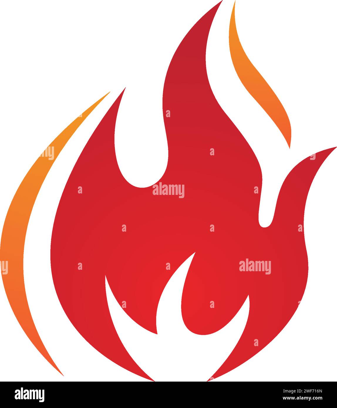 flame icon fire vector design template Stock Vector Image & Art - Alamy