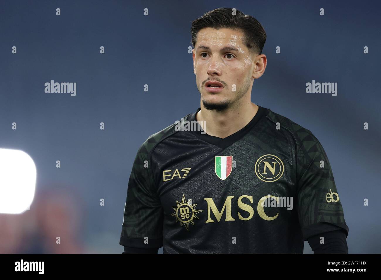 SSC Napoli’s Italian midfielder Pasquale Mazzocchi looks during the ...