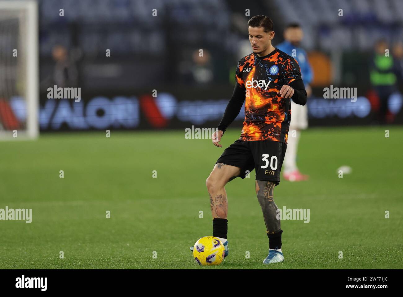 SSC Napoli’s Italian midfielder Pasquale Mazzocchi during the Serie A ...