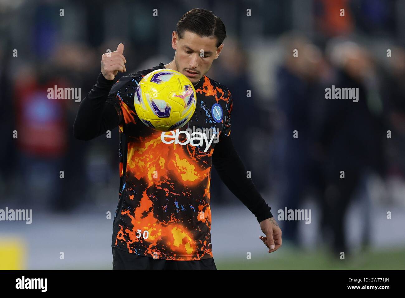 SSC Napoli’s Italian midfielder Pasquale Mazzocchi during the Serie A ...