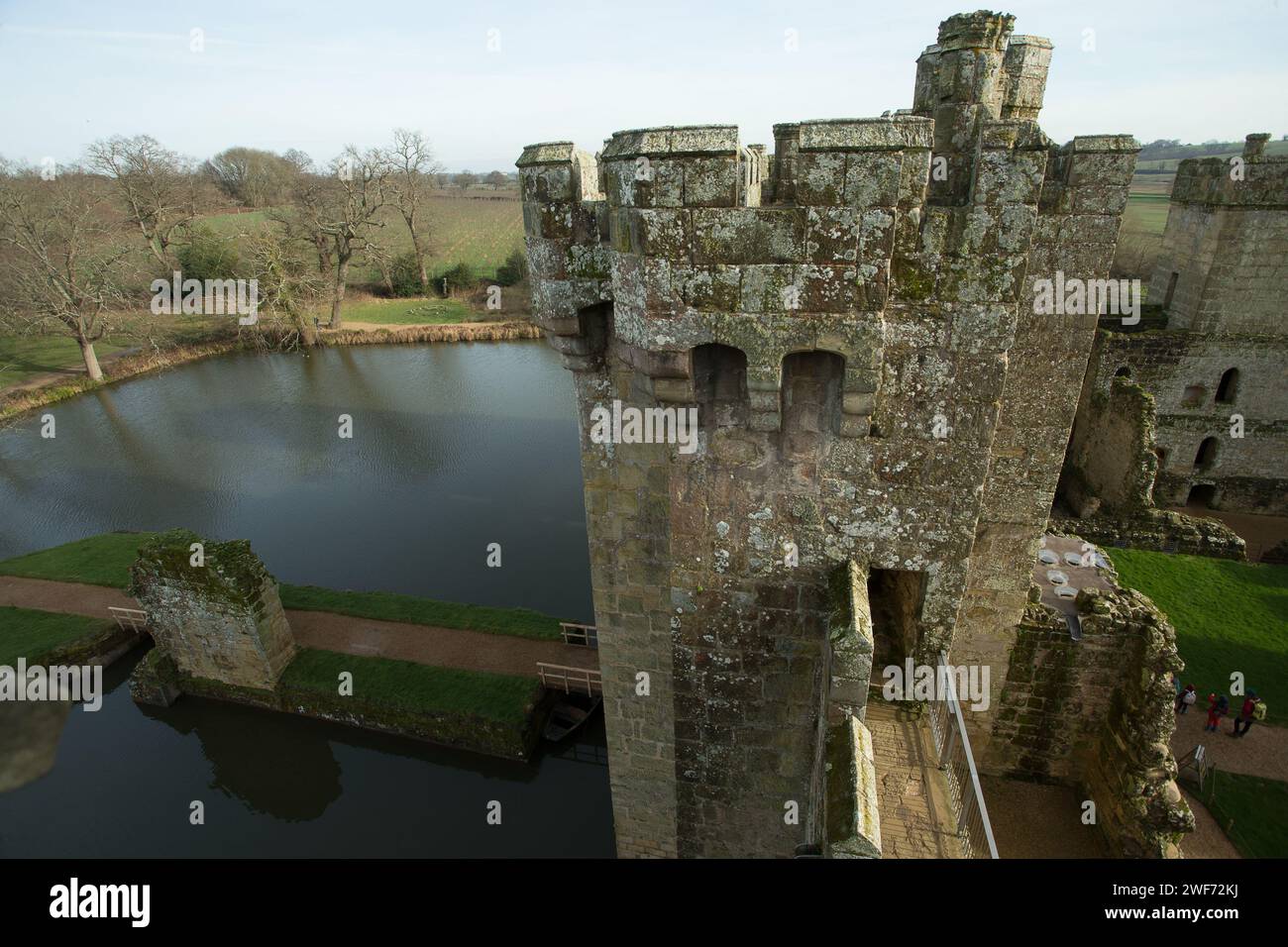 Bridge bodiam castle hi-res stock photography and images - Alamy