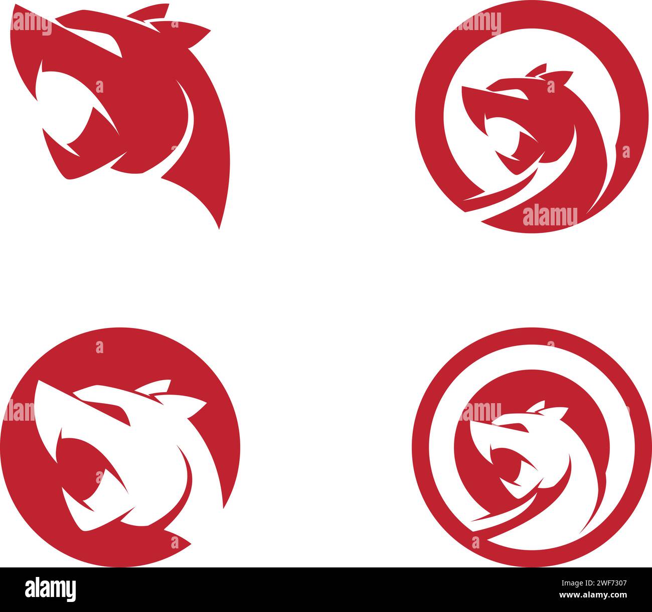 Puma Logo design vector illustration design template Stock Vector Image ...