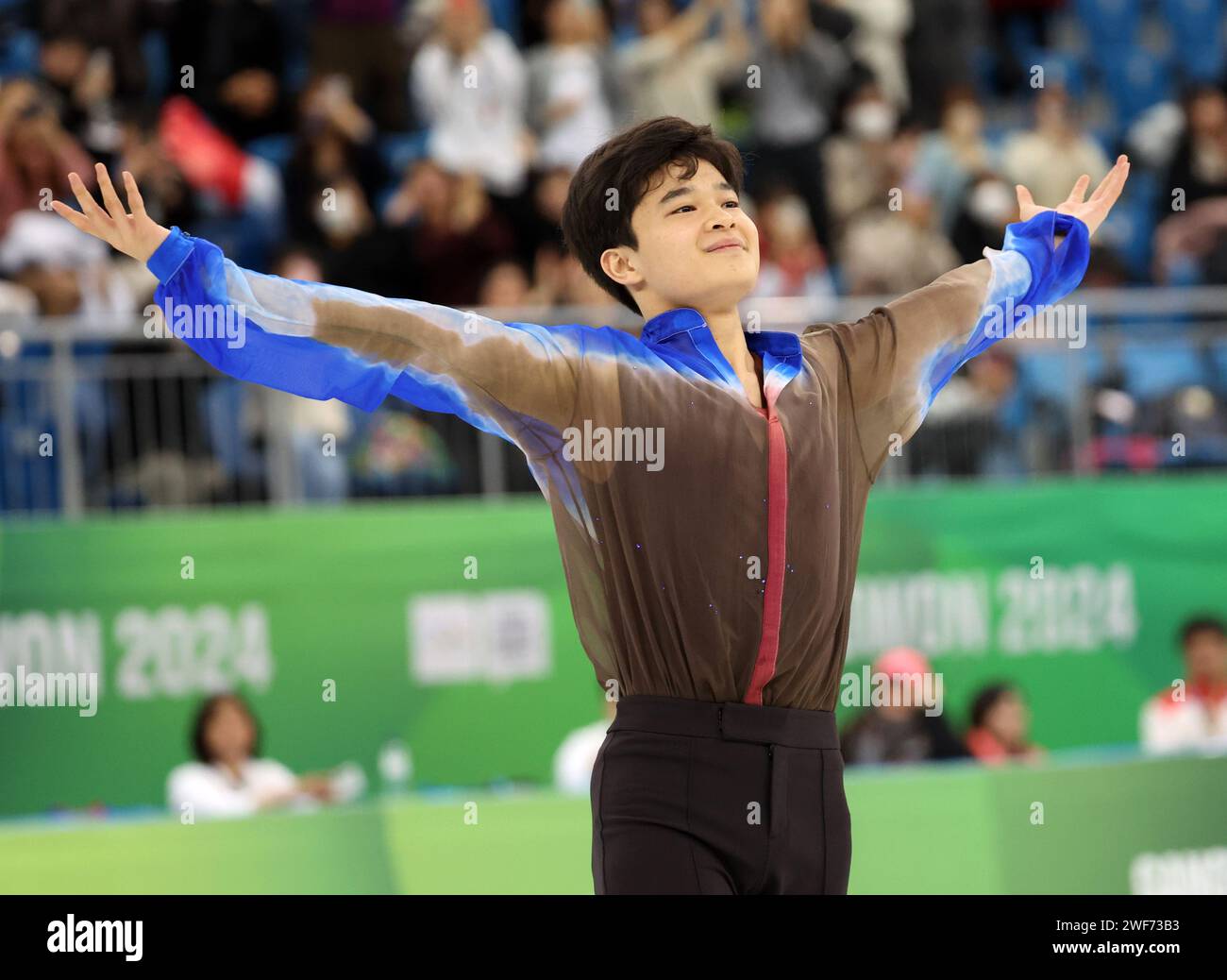 29th Jan, 2024. S. Korea wins 1st gold in men's figure skating at Youth ...