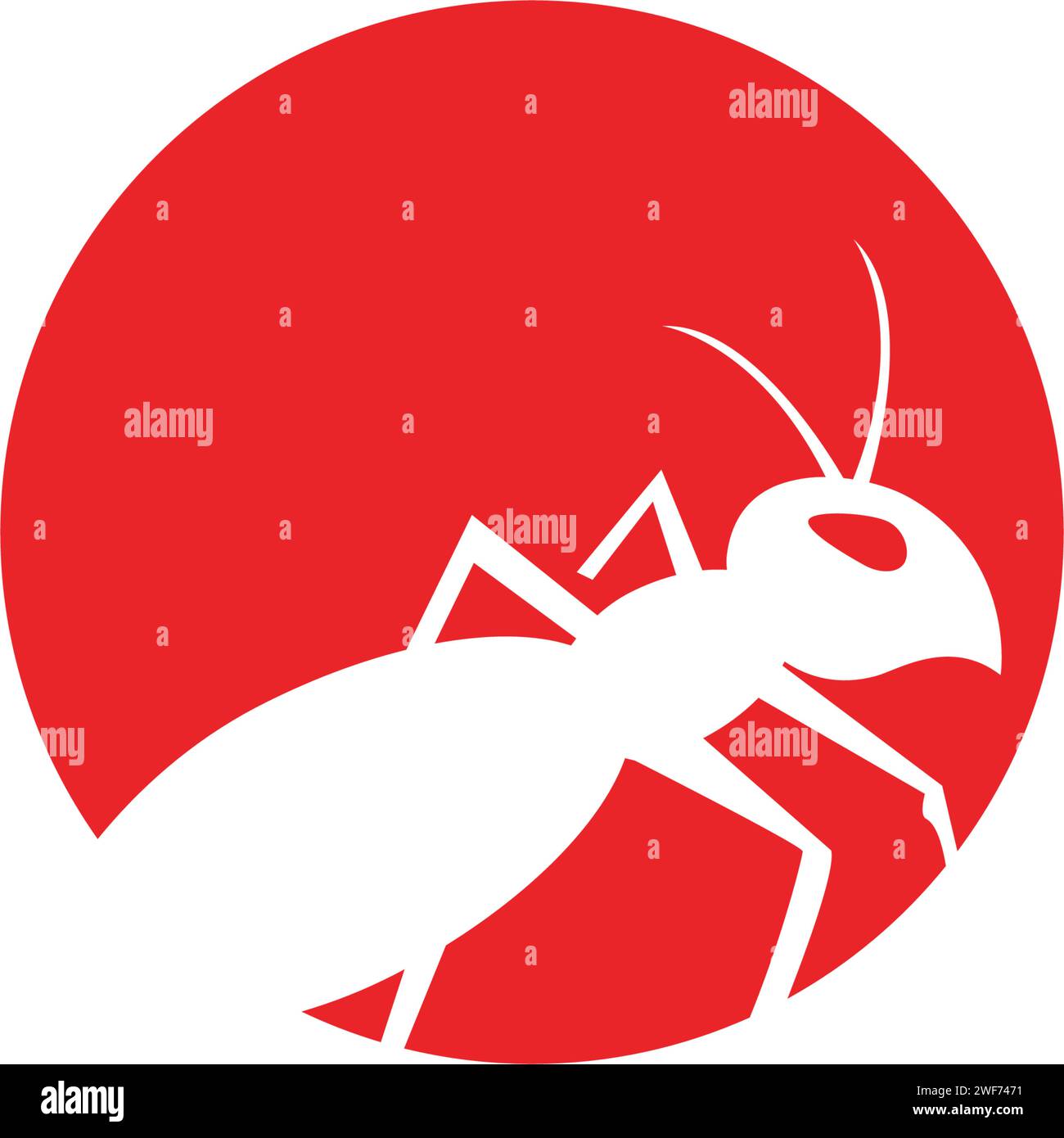 Red ant bite Stock Vector Images - Alamy