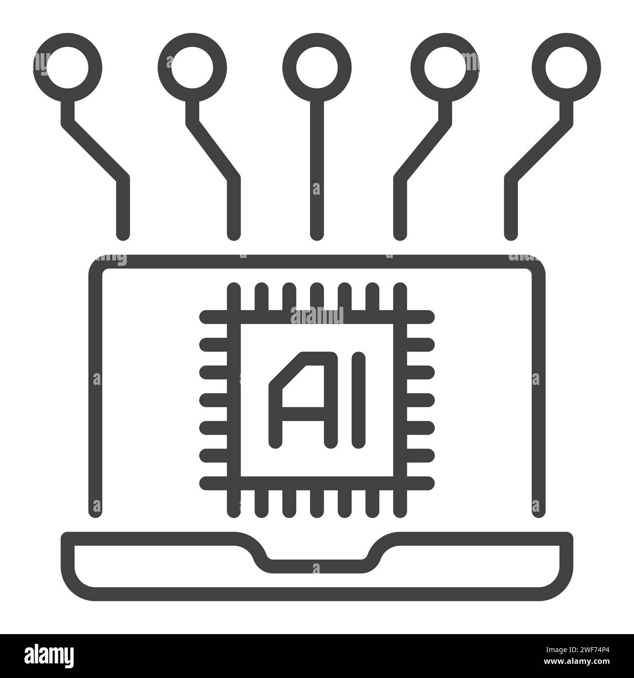 Open artificial intelligence Black and White Stock Photos & Images - Alamy