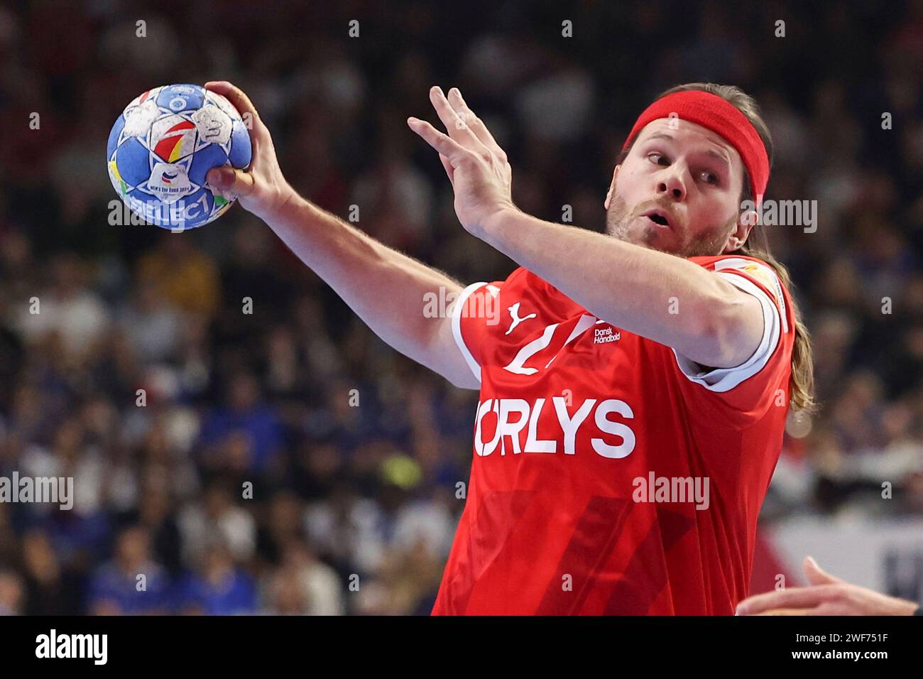 COLOGNE, GERMANY - JANUARY 28 Lanxess Arena, Men's EHF Euro 2024 Final ...