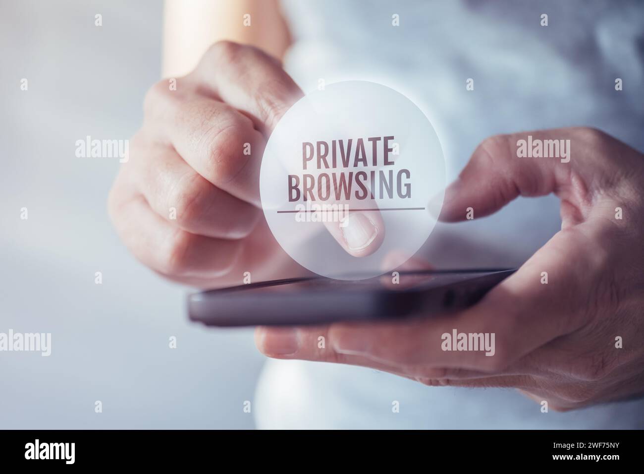 Man with recording device hi-res stock photography and images - Alamy