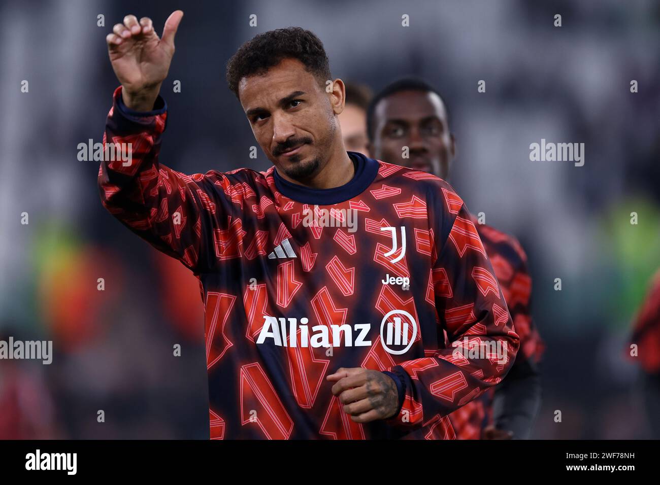 Danilo Luiz da Silva of Juventus Fc during warm up before the Serie A ...