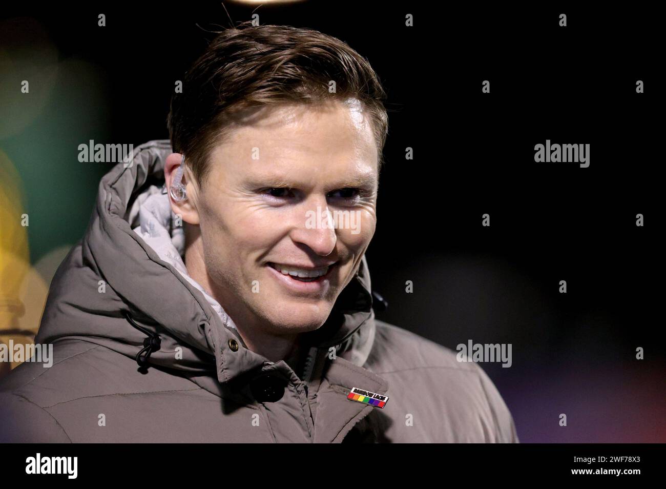 Former England rugby player Chris Ashton before the Gallagher ...