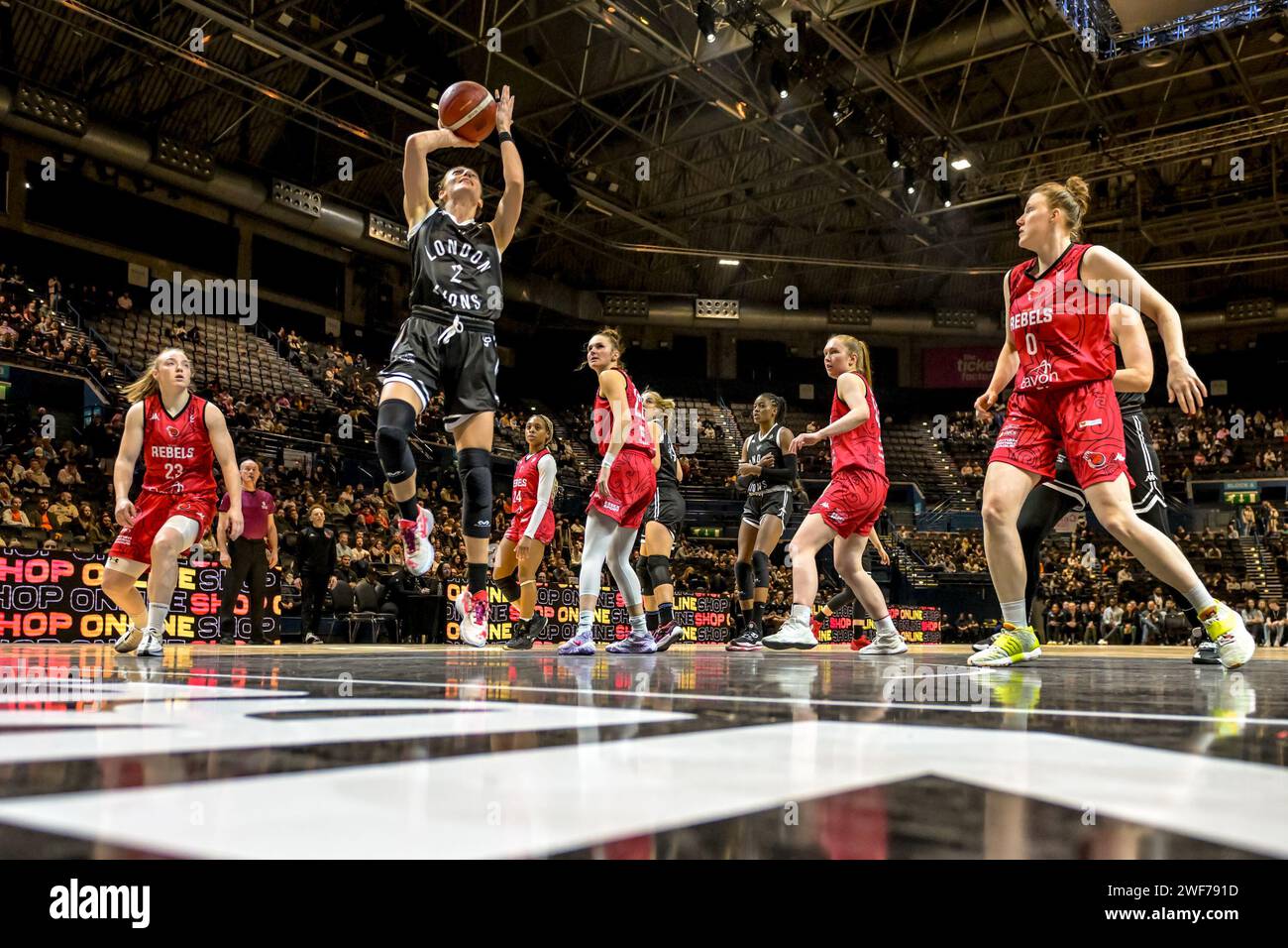 Ivana Katanic Guard of London Lions Women during the BBL Trophy Final ...