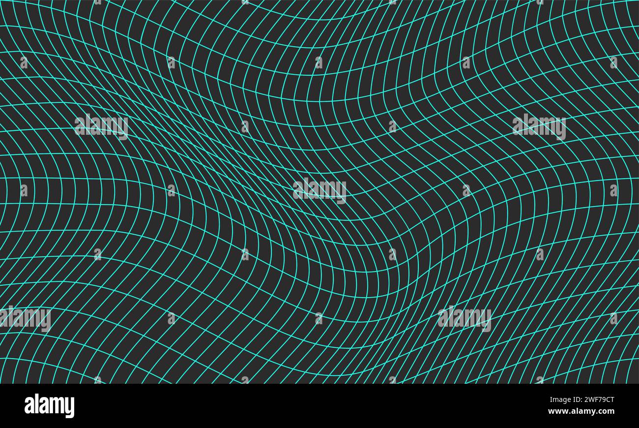 Primitive Monochrome Retro futurism Seamless Pattern. Abstract ...