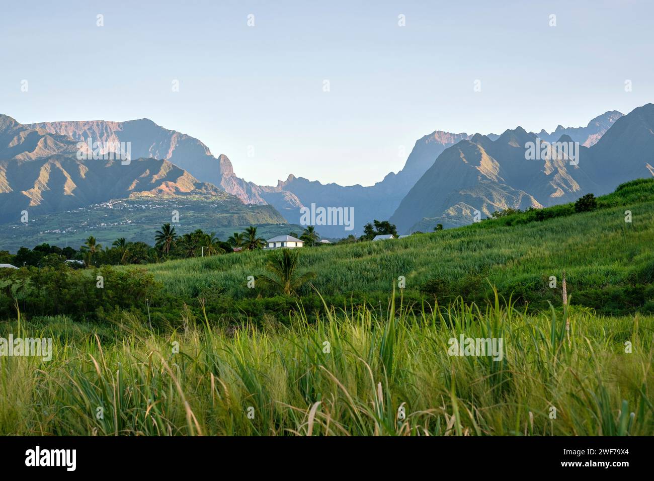 Volcanic mountains reunion island hi-res stock photography and images ...