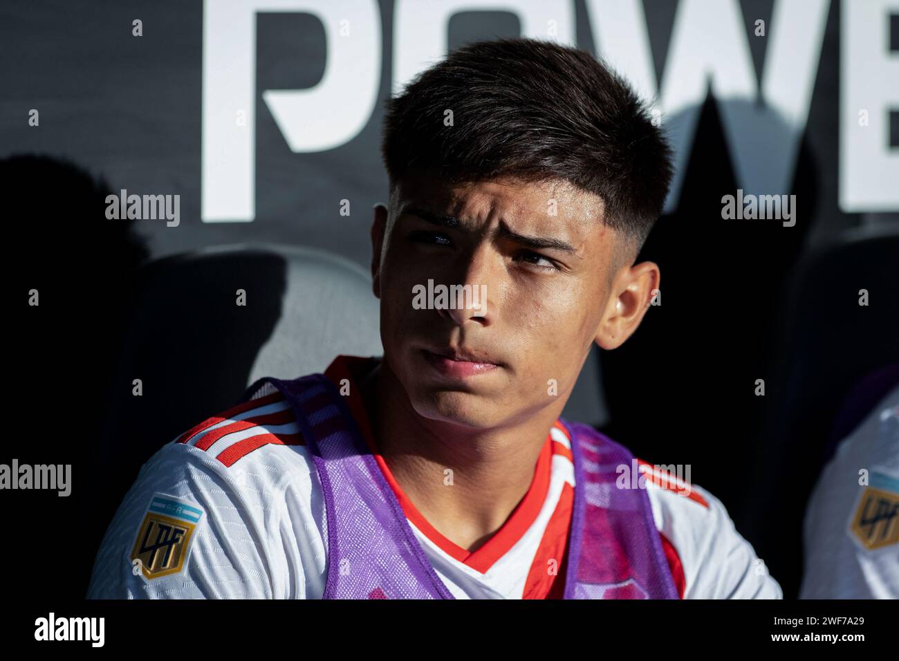 Buenos Aires, Argentina. 28th Jan, 2024. Agustin Ruberto of River Plate ...