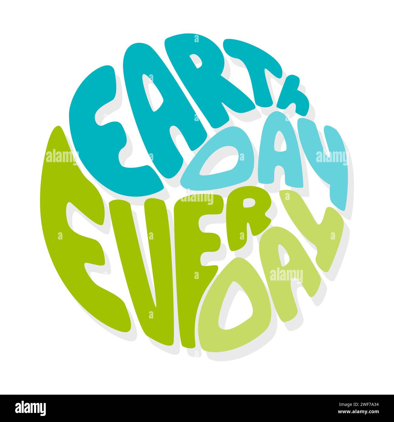 Illustrative logo combining blue and green text inscribed with the ...