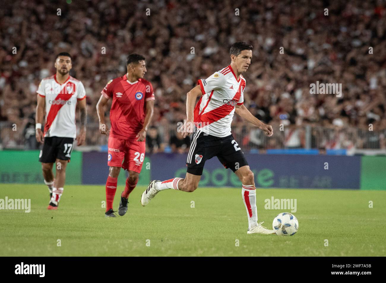 Buenos Aires, Argentina. 28th Jan, 2024. Ignacio Fernandez of River ...