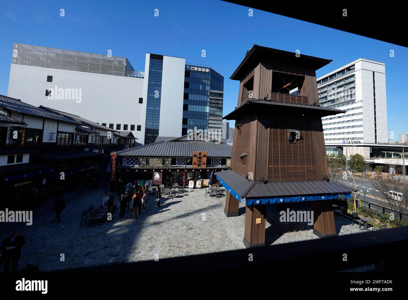 A part of "Toyosu Senkyaku Banrai," an Edo Period-themed hot spring ...