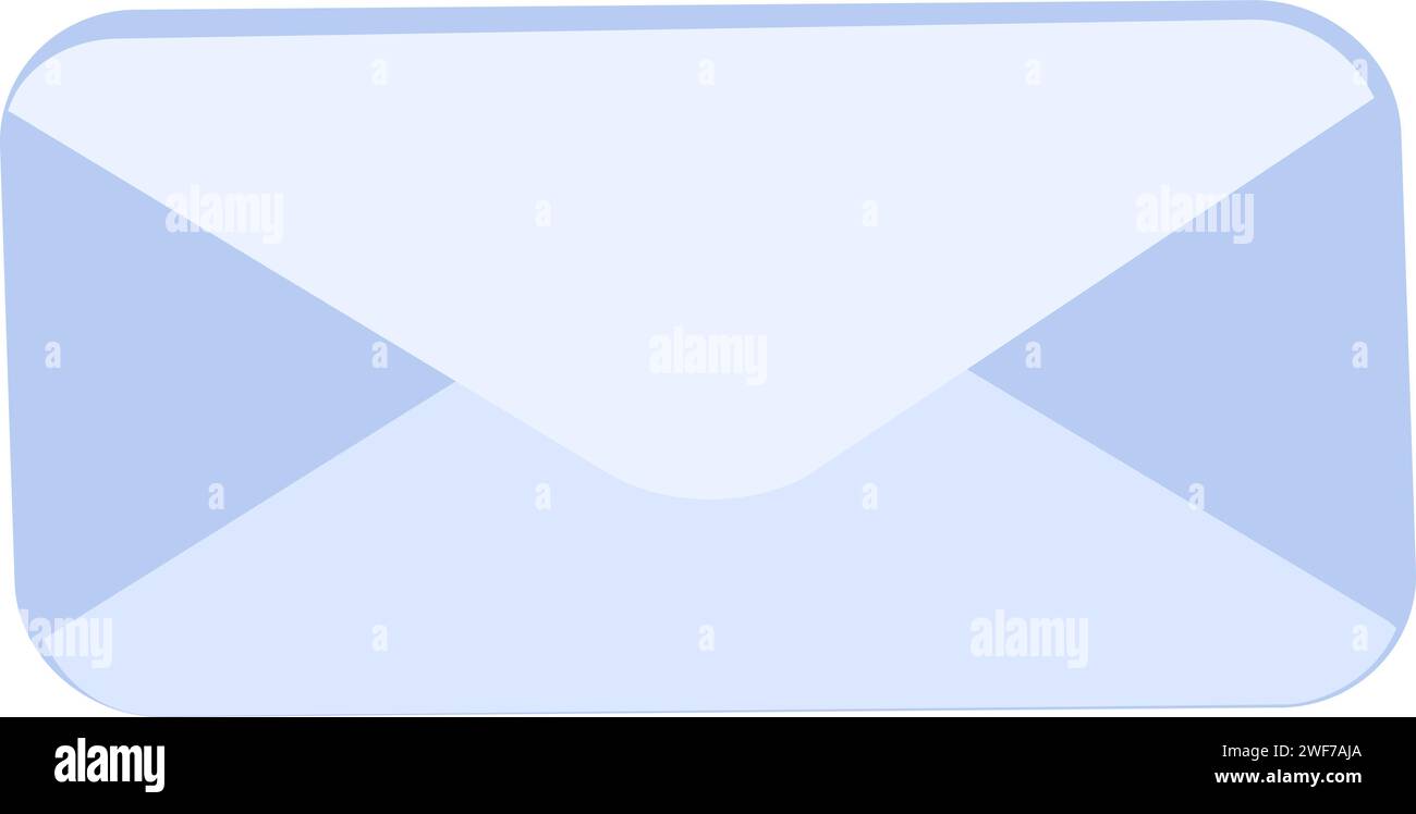 Sorting of paper and office waste. Paper mail envelope for recycling ...