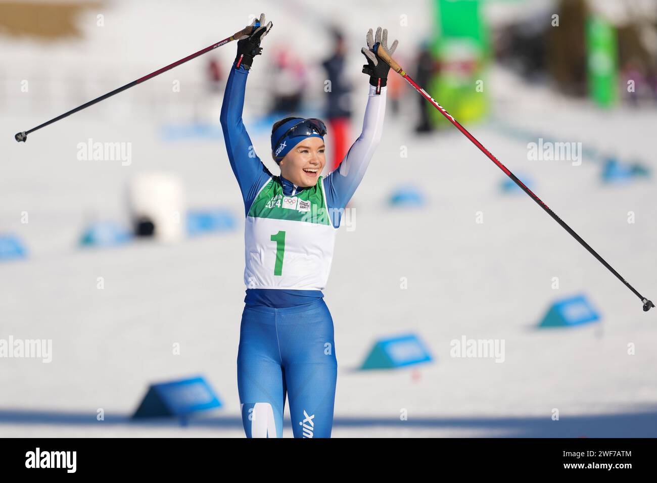 Alpensia Biathlon Centre, Pyeongchang, South Korea. 29th Jan, 2024 ...