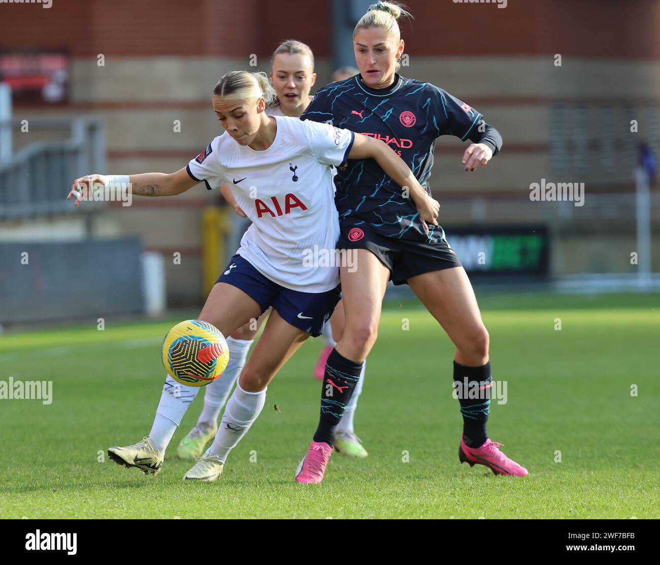 LONDON, ENGLAND - Celin Bizet Ildhusoy Ildhusoy of Tottenham Hotspur ...