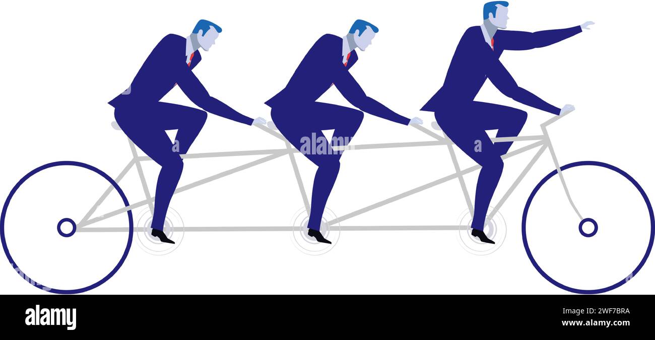 Cycle leader bike tandem hi-res stock photography and images - Alamy