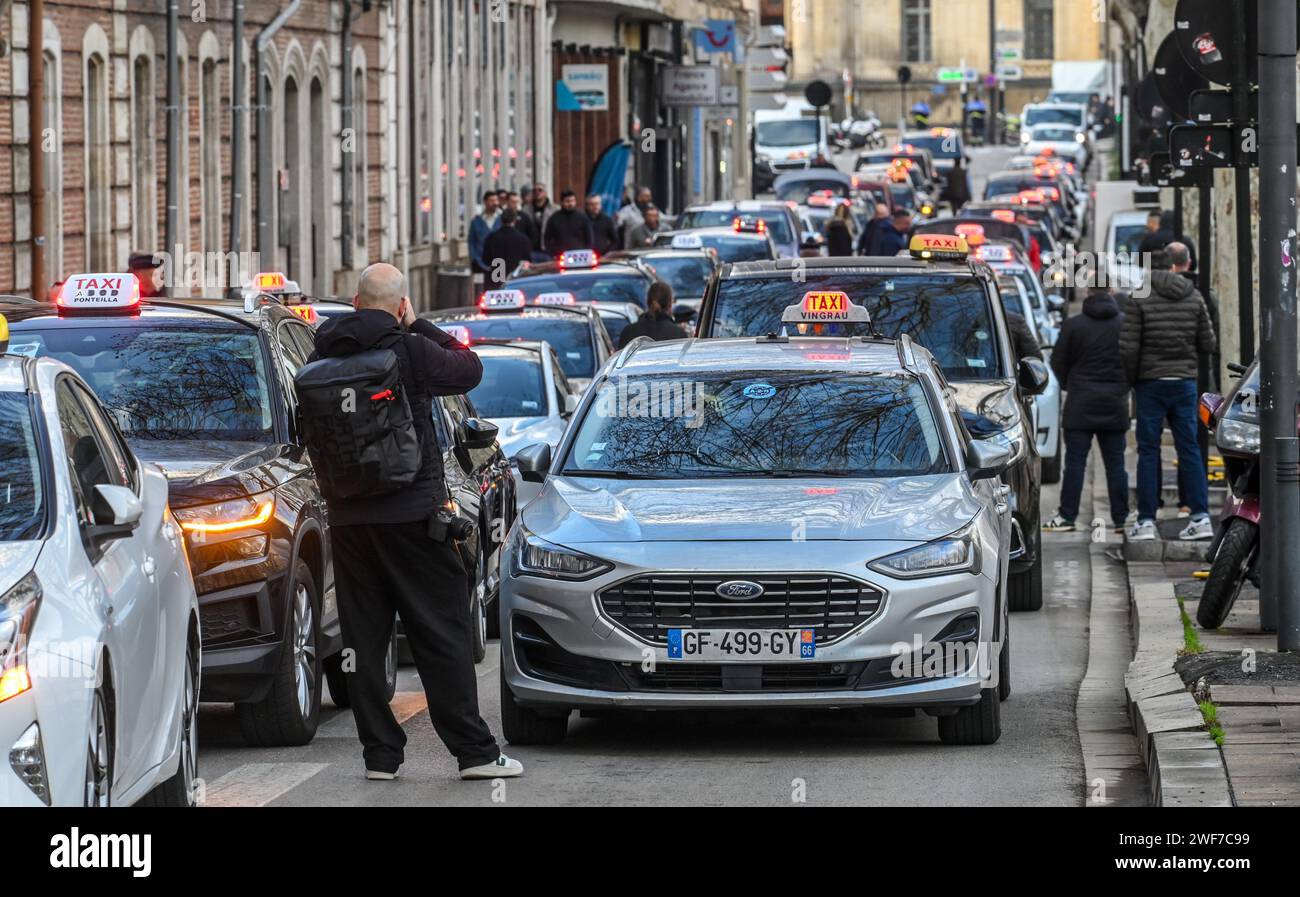 Perpignan, France. 29th Jan, 2024. © PHOTOPQR/L'INDEPENDANT/MICHEL CLEMENTZ ; PERPIGNAN ; 29/01 ...