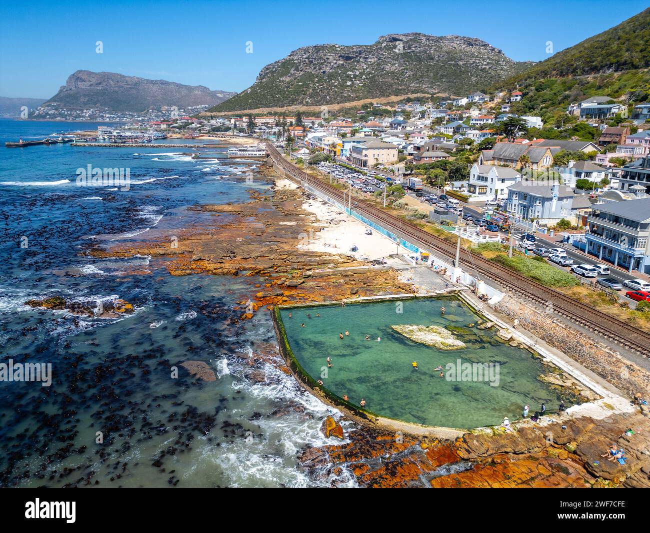 Dalebrook Tidal Pool, Kalk Bay, Cape Town, South Africa Stock Photo - Alamy