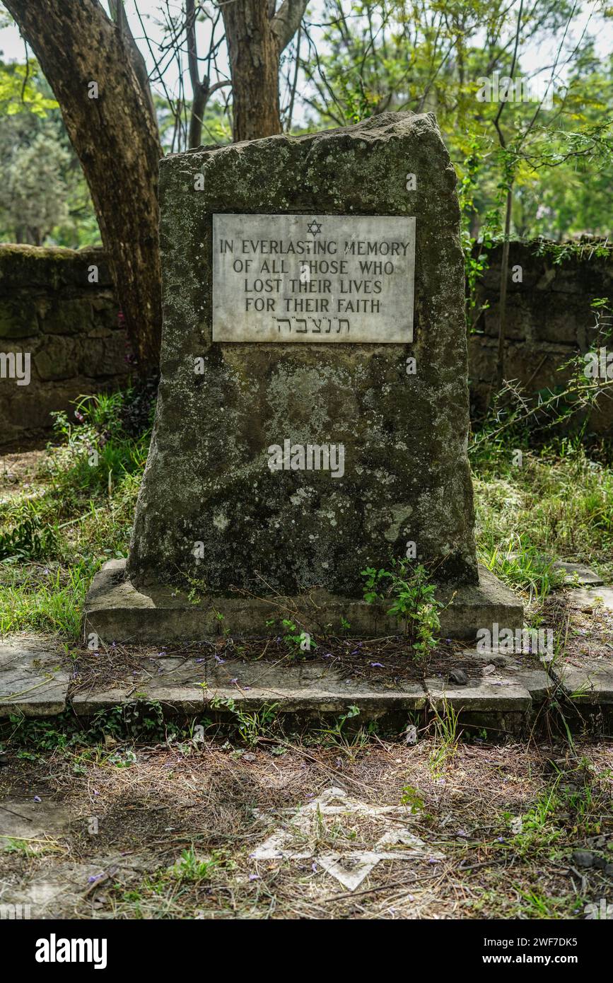 Nakuru, Kenya. 26th Jan, 2024. A view of a Jewish Tomb at the Nakuru ...