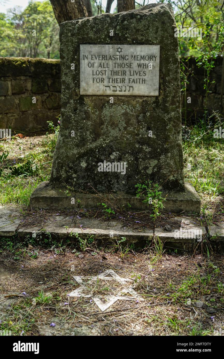 Nakuru, Kenya. 26th Jan, 2024. A view of a Jewish Tomb at the Nakuru ...