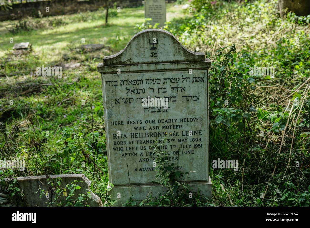 Nakuru, Kenya. 26th Jan, 2024. A view of a Jewish Tomb at the Nakuru ...